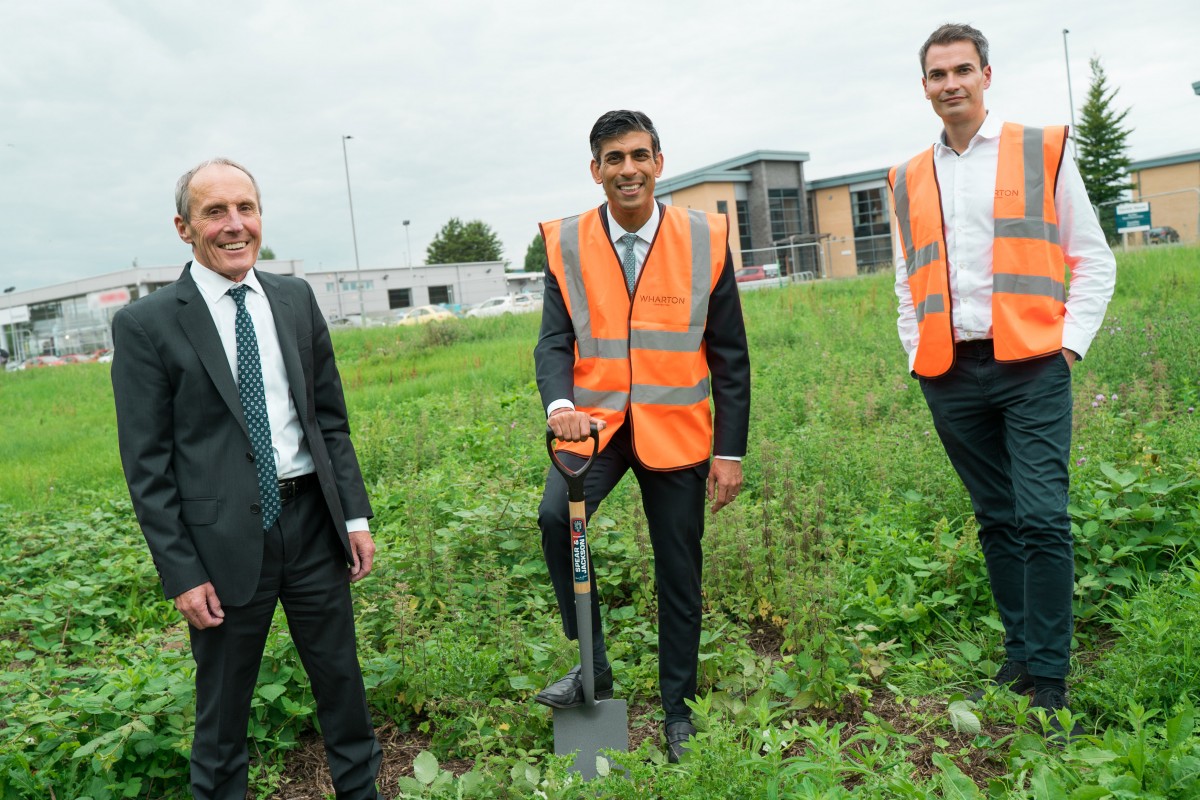 MP Helps Break Ground On New Gateway Development | Wharton Construction Ltd